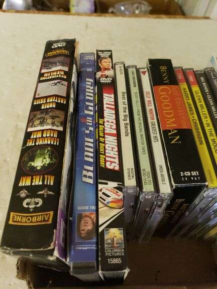 Assorted CDs, DVDS - Trice Auctions