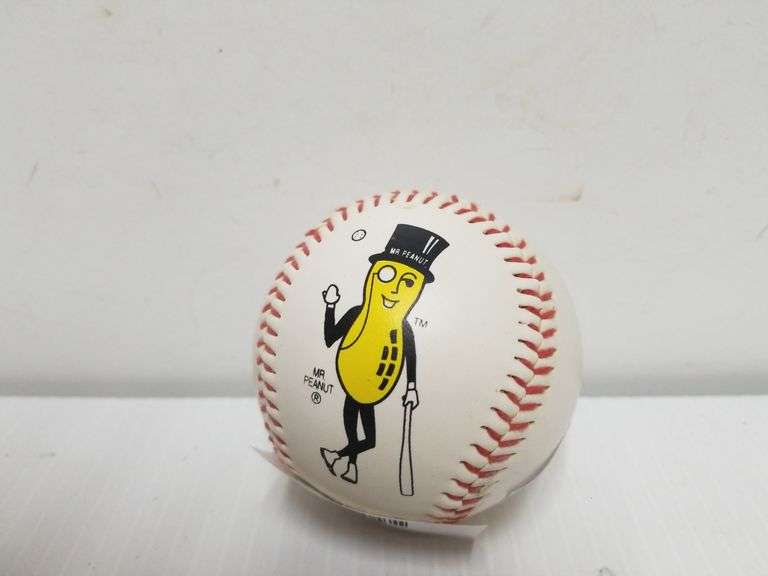 Mr Peanut Wilson Baseball - Trice Auctions