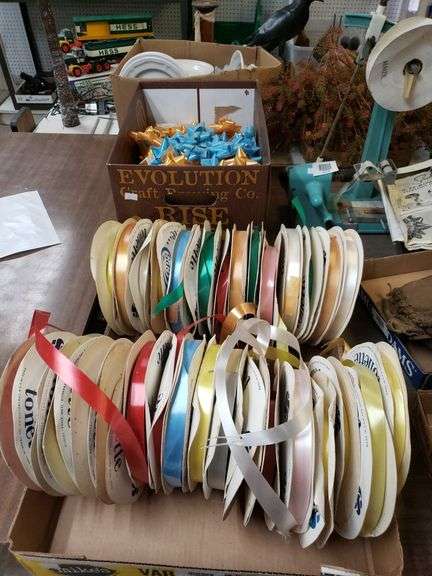 Assorted Ribbons & Bow - Trice Auctions