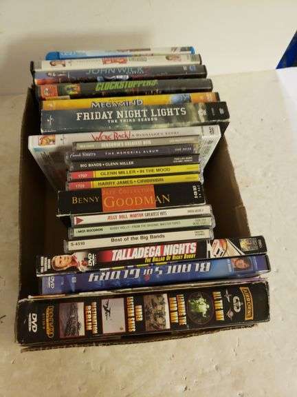 Assorted CDs, DVDS - Trice Auctions