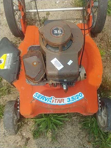 Servistar Push Mower Untested - Trice Auctions