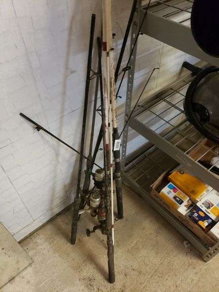 Assorted Fishing Rods - Trice Auctions