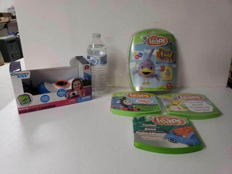 Discovery Kids Camera, Leapfrog Baby Little Leaps Interactive DVDs ...