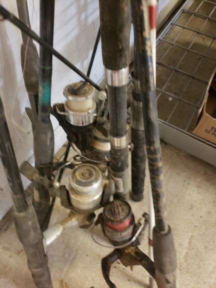 Assorted Fishing Rods - Trice Auctions