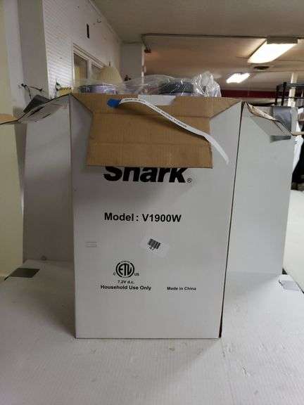 New Shark Model V1900W Vacuum - Trice Auctions