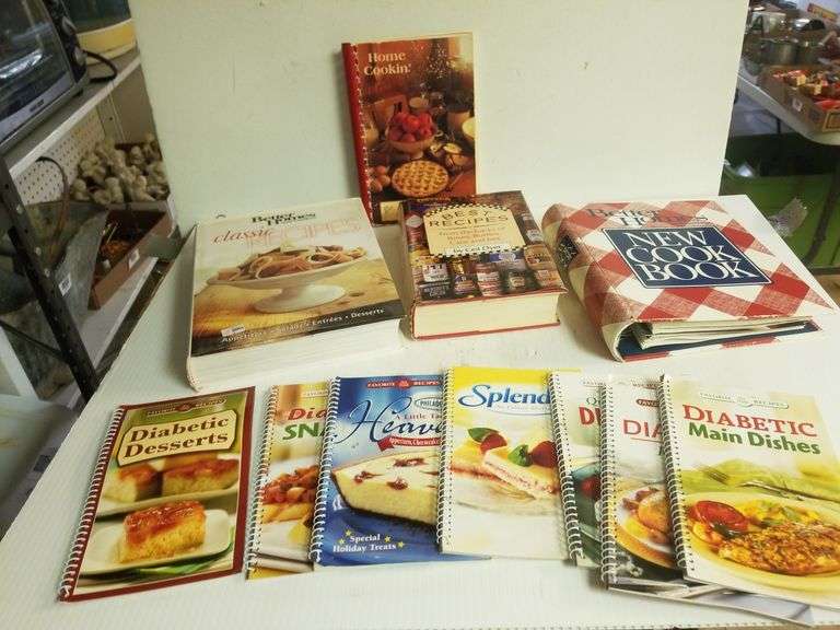 Assorted Recipe Books - Trice Auctions