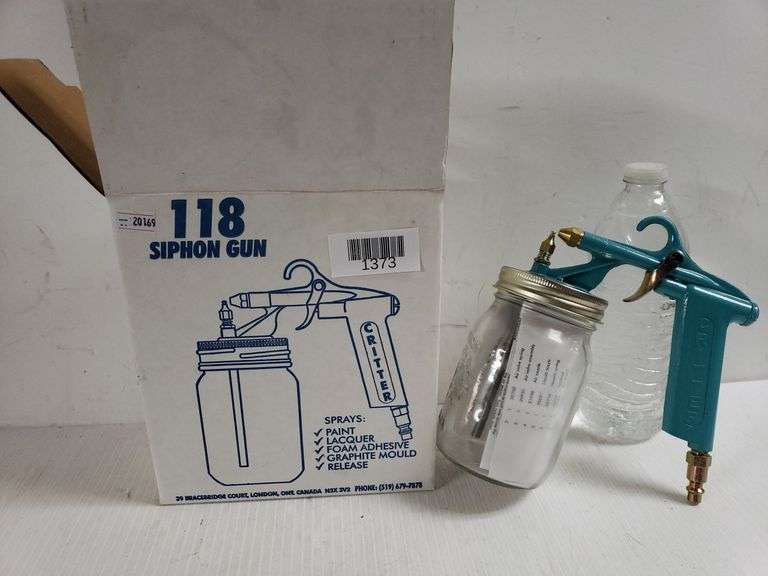Critter 118 Siphon Gun - Trice Auctions