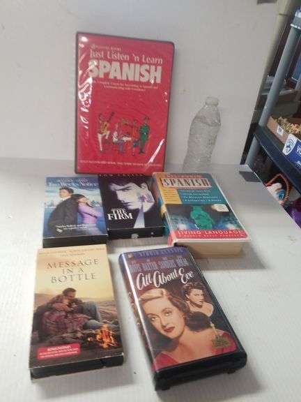 Learn Spanish & Other VHS Tapes - Trice Auctions
