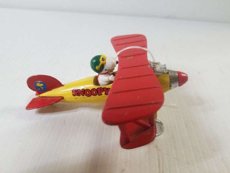 1960s Diecast Snoopy Plane - Trice Auctions