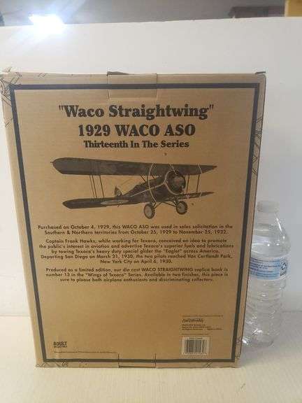 Wings Of Texaco "Waco Straight Wing" 1929 WACO ASO - Trice Auctions