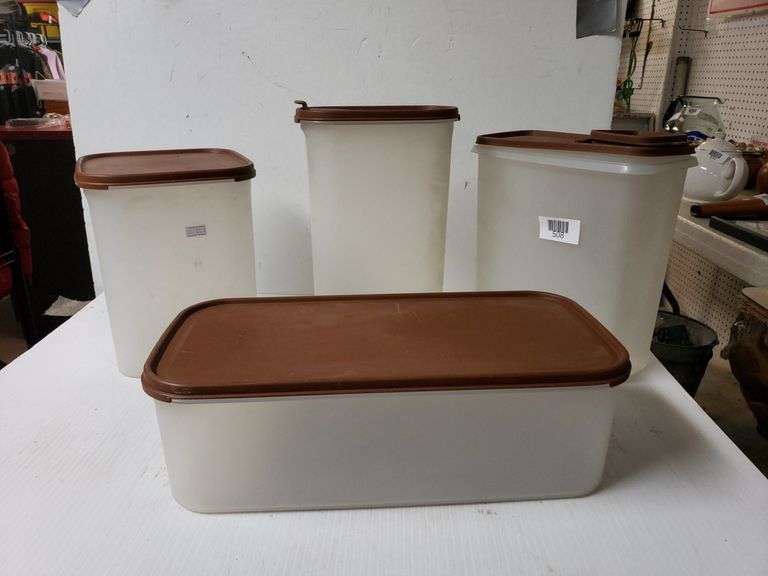 Large Tupperware Storage Containers - Trice Auctions