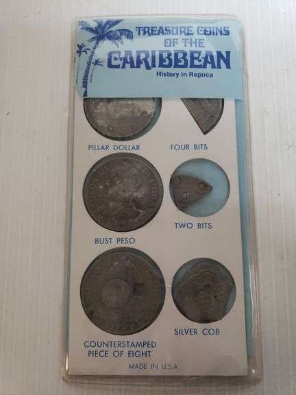 Treasure Coins Of The Caribbean - History In Replica - Trice Auctions