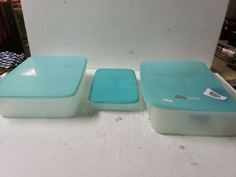 Tupperware Storage Containers - Trice Auctions