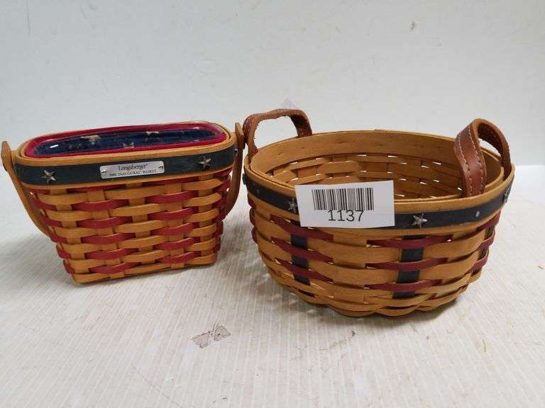 Longaberger All American Baskets - Trice Auctions