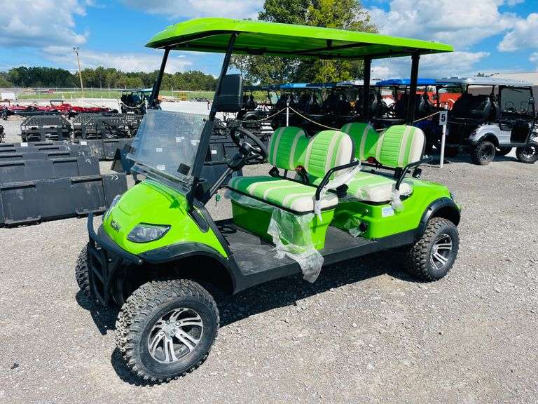 NEW ICON LT-A617.4G Electric Cart - TriStar Auction Group