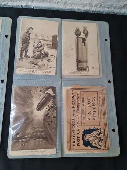 Lot of 24 WW1 Era 'Old Bill' Postcards - Tullochs Auctions