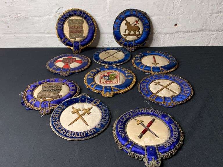 Lot of Masonic Badges - Tullochs Auctions