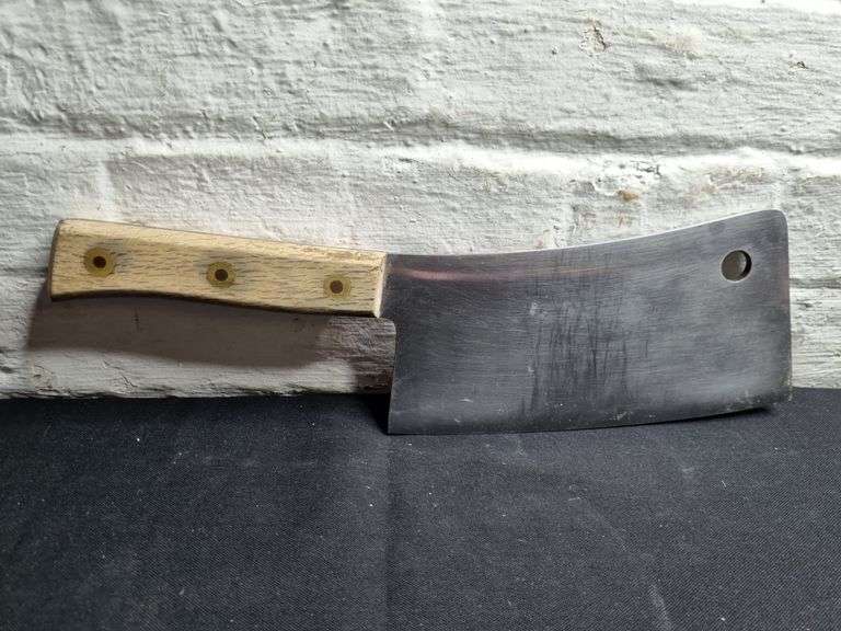Large Icel Inox Cleaver - Tullochs Auctions