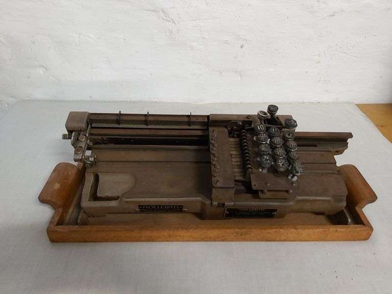 Vintage Herman Hollerith 'Early IBM' Tabulating Machine - Tullochs Auctions
