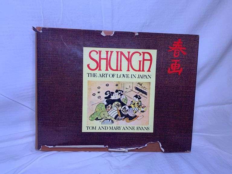 “Shunga - The Art of Love in Japan” book - Tullochs Auctions
