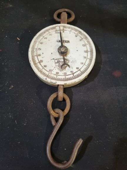 Vintage Salter No235 Spring Balance Scale - Tullochs Auctions