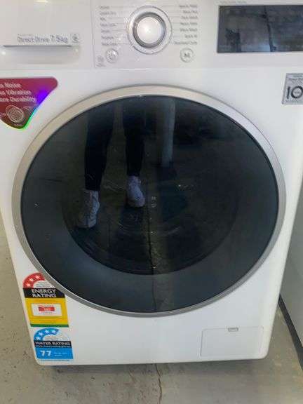LG Direct Drive 7.5kg Front Load Washing Machine - Tullochs Auctions