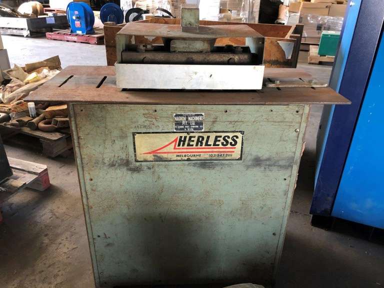 Herless Lock Seamer Machine - TVAA Pty Ltd T/A Tomkins Valuers ...