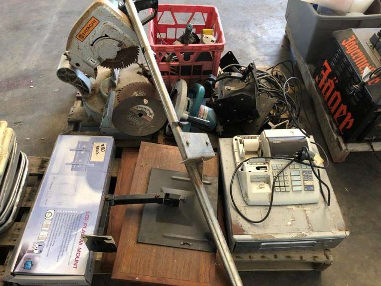 Pallet Electrical Saws, Cash Till etc - TVAA Pty Ltd T/A Tomkins ...