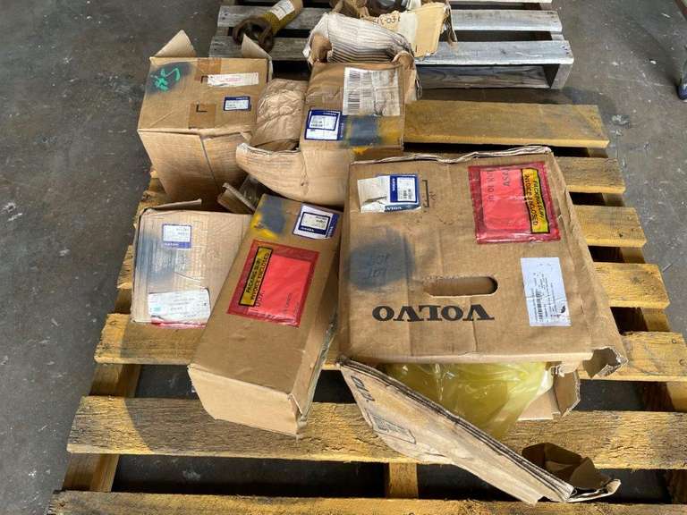 Pallet Volvo Parts - TVAA Pty Ltd T/A Tomkins Valuers & Auctioneers