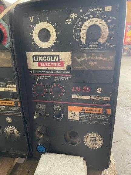 Lincoln LN-25 Arc Wire Feeder - TVAA Pty Ltd T/A Tomkins Valuers ...