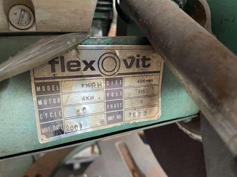 3PH Flexovit F16RH Cut Off Saw - TVAA Pty Ltd T/A Tomkins Valuers ...