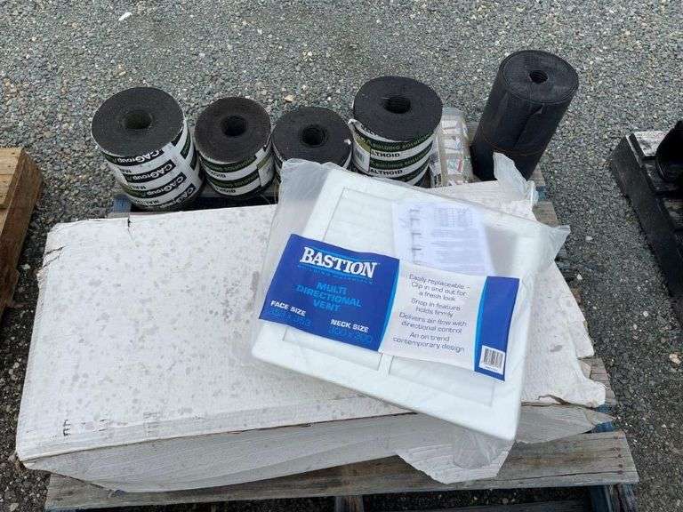 Qty Bastion Multi Directional Vents, Rolls Bitumen Impregnated 2 Ply ...