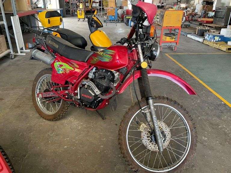 Marshin 150cc Motorbike - TVAA Pty Ltd T/A Tomkins Valuers & Auctioneers