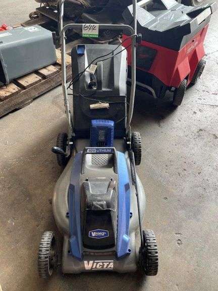 Victa 40V Lithium Powered Mower - TVAA Pty Ltd T/A Tomkins Valuers ...
