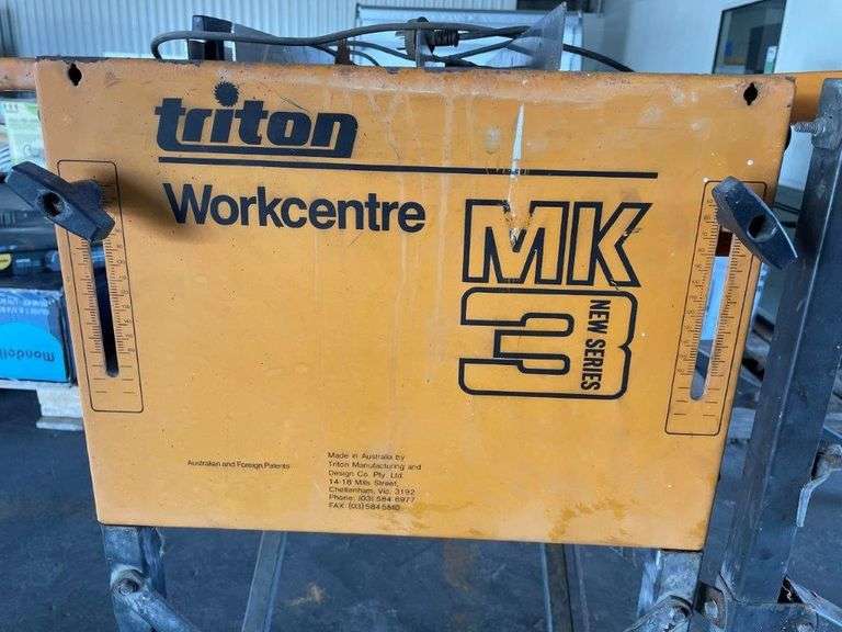 Triton MK3 Workcentre Saw Bench and Dovetail Fixture Tool - TVAA Pty ...