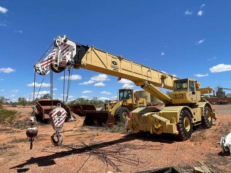 Grove RT760 Rough Terrain Crane - TVAA Pty Ltd T/A Tomkins Valuers ...