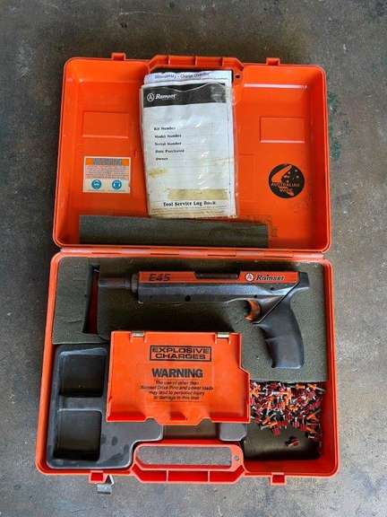 Ramset E45, Hilti DX A41, and Ramset Gun - TVAA Pty Ltd T/A Tomkins ...