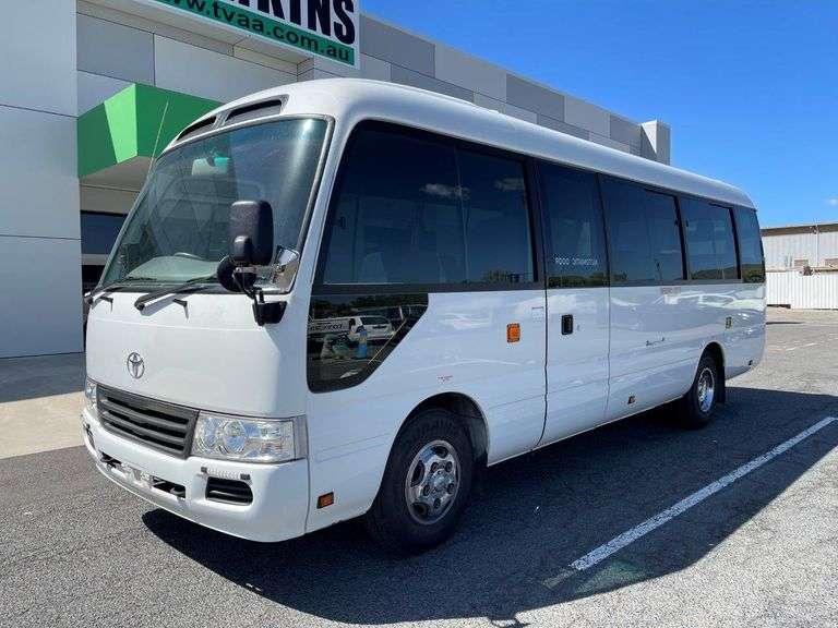 2010 Toyota Coaster Deluxe (LWB) Bus - TVAA Pty Ltd T/A Tomkins Valuers ...