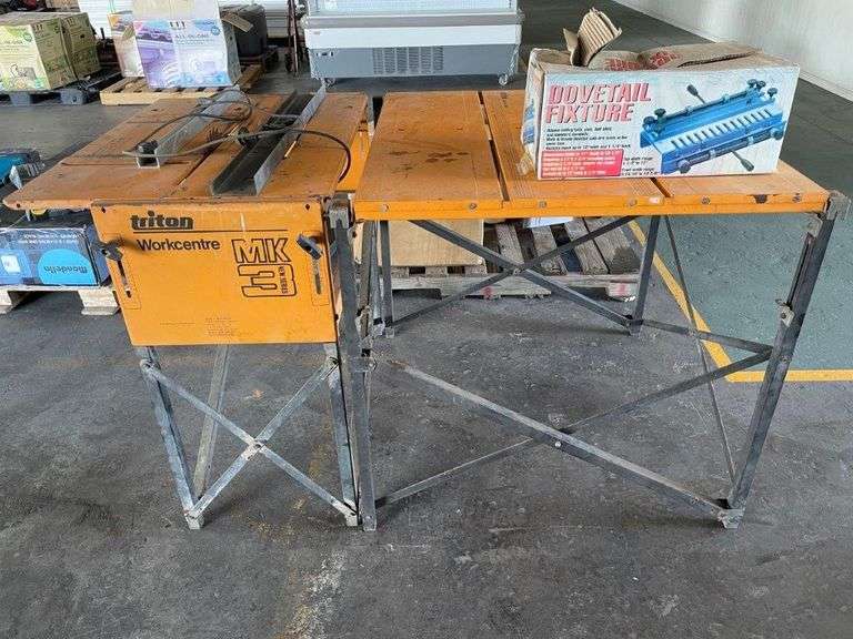 Triton MK3 Workcentre Saw Bench and Dovetail Fixture Tool - TVAA Pty ...