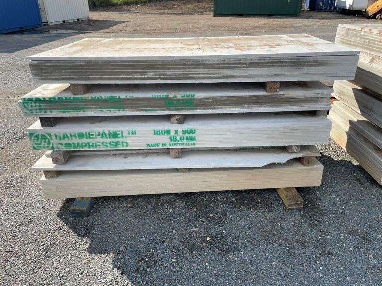 32 Sheets 18mm 1800mm x 900m Hardiepanel Compressed Flooring Sheets ...