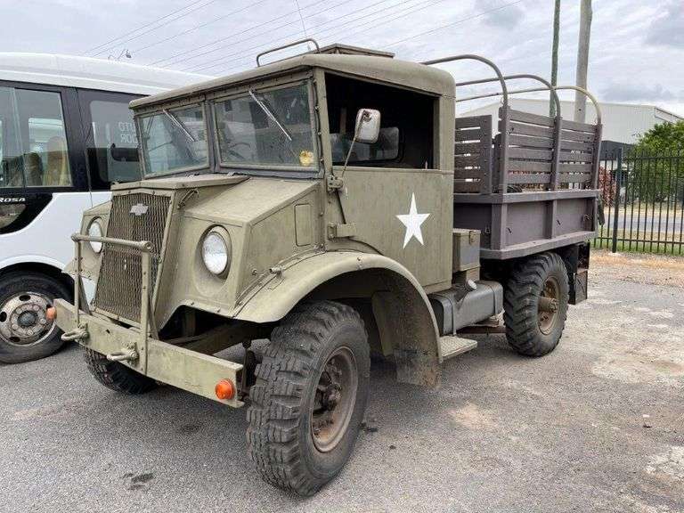 1942 Chevrolet Blitz Military Pattern Truck - TVAA Pty Ltd T/A Tomkins ...