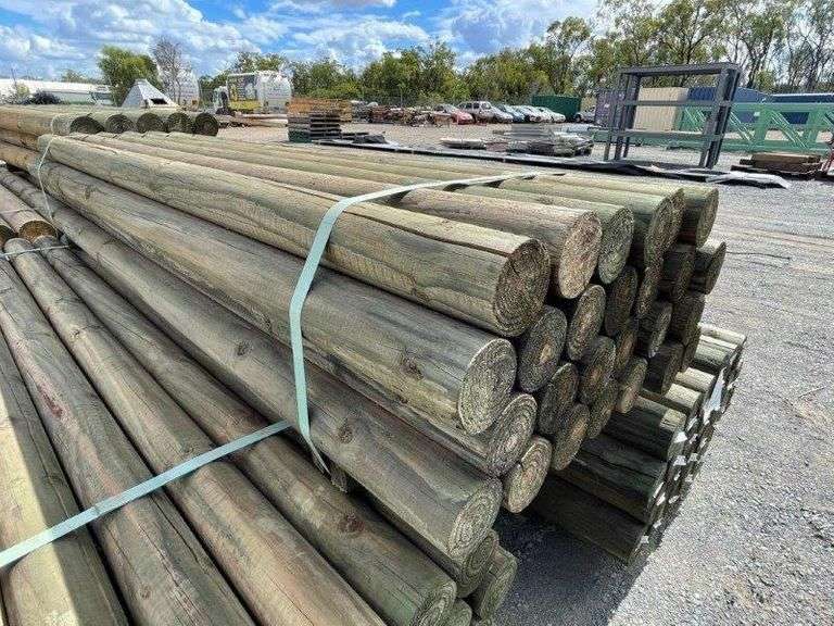26 x 100mm 2.4m H4 Koppers Log - TVAA Pty Ltd T/A Tomkins Valuers ...