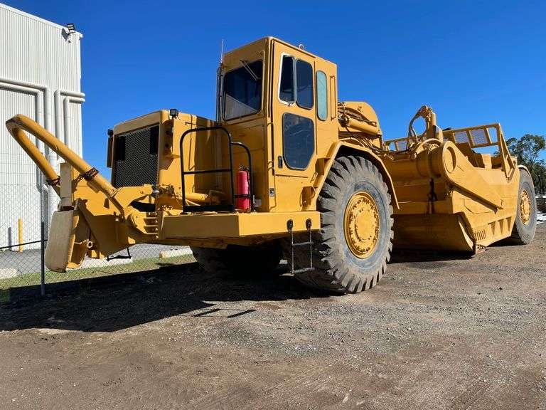Caterpillar 637D Scraper - TVAA Pty Ltd T/A Tomkins Valuers & Auctioneers