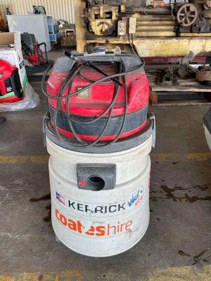 Kerrick 90lt Wet-Dry Vac - TVAA Pty Ltd T/A Tomkins Valuers & Auctioneers
