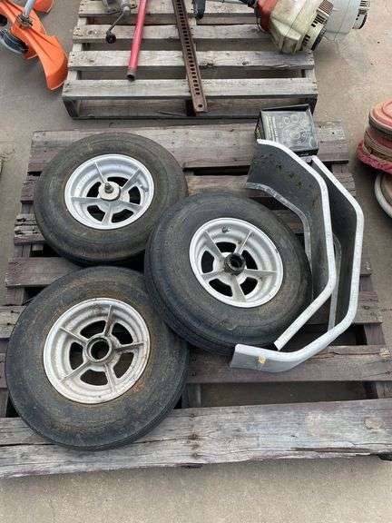 10'' Alloy Trailer Wheels x3, Trailer Lazy Hub, and Mud Guards - TVAA ...