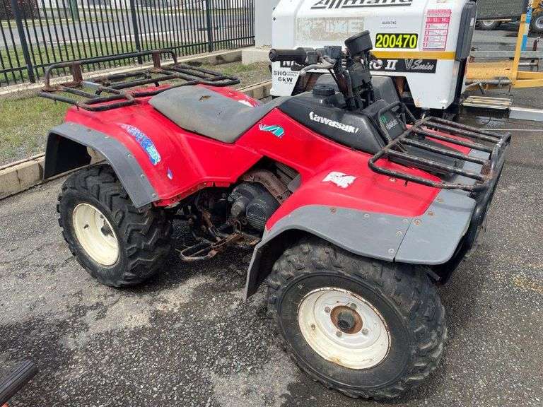 Kawasaki KLF 300c Quad Bike (needs repair) - TVAA Pty Ltd T/A Tomkins ...