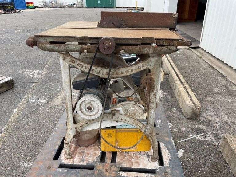 Vintage WF & J Barnes Co. Table Saw - TVAA Pty Ltd T/A Tomkins Valuers ...
