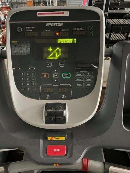 Precor Treadmill - reset button fault, effecting operation - TVAA Pty ...