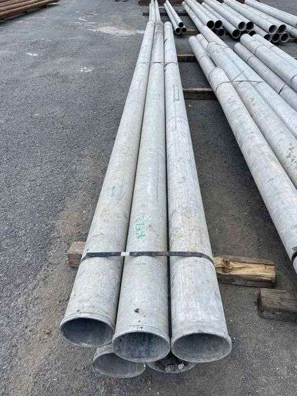 5x 6.5m Lengths 165.1mm Steel Pipe - TVAA Pty Ltd T/A Tomkins Valuers ...
