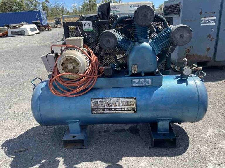 Senator Z50 Air Compressor - TVAA Pty Ltd T/A Tomkins Valuers & Auctioneers